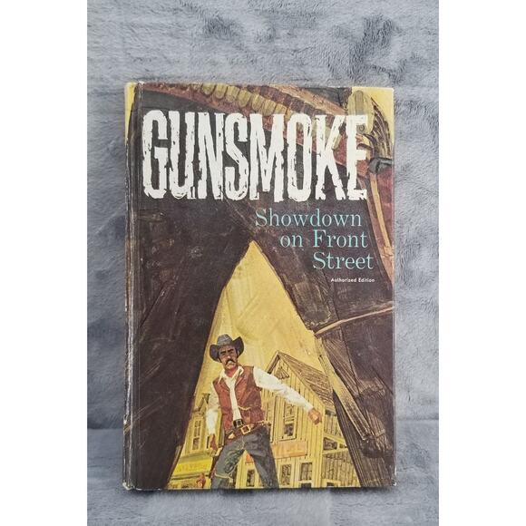 western publishing | Accents | Gunsmoke Showdown On Front Street Vtg ...